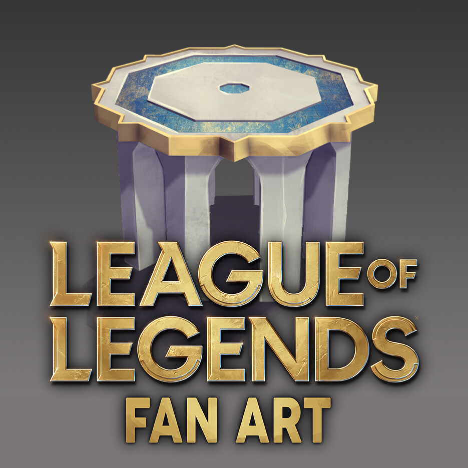 ArtStation - Runeterra Fan Art - Demacia Props