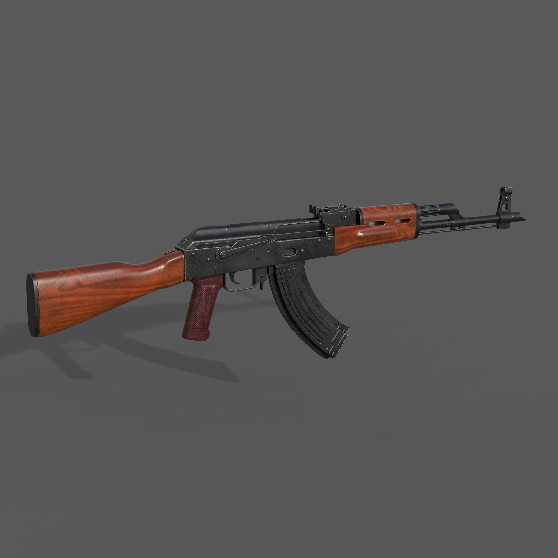 ArtStation - AKM Assault Rifle