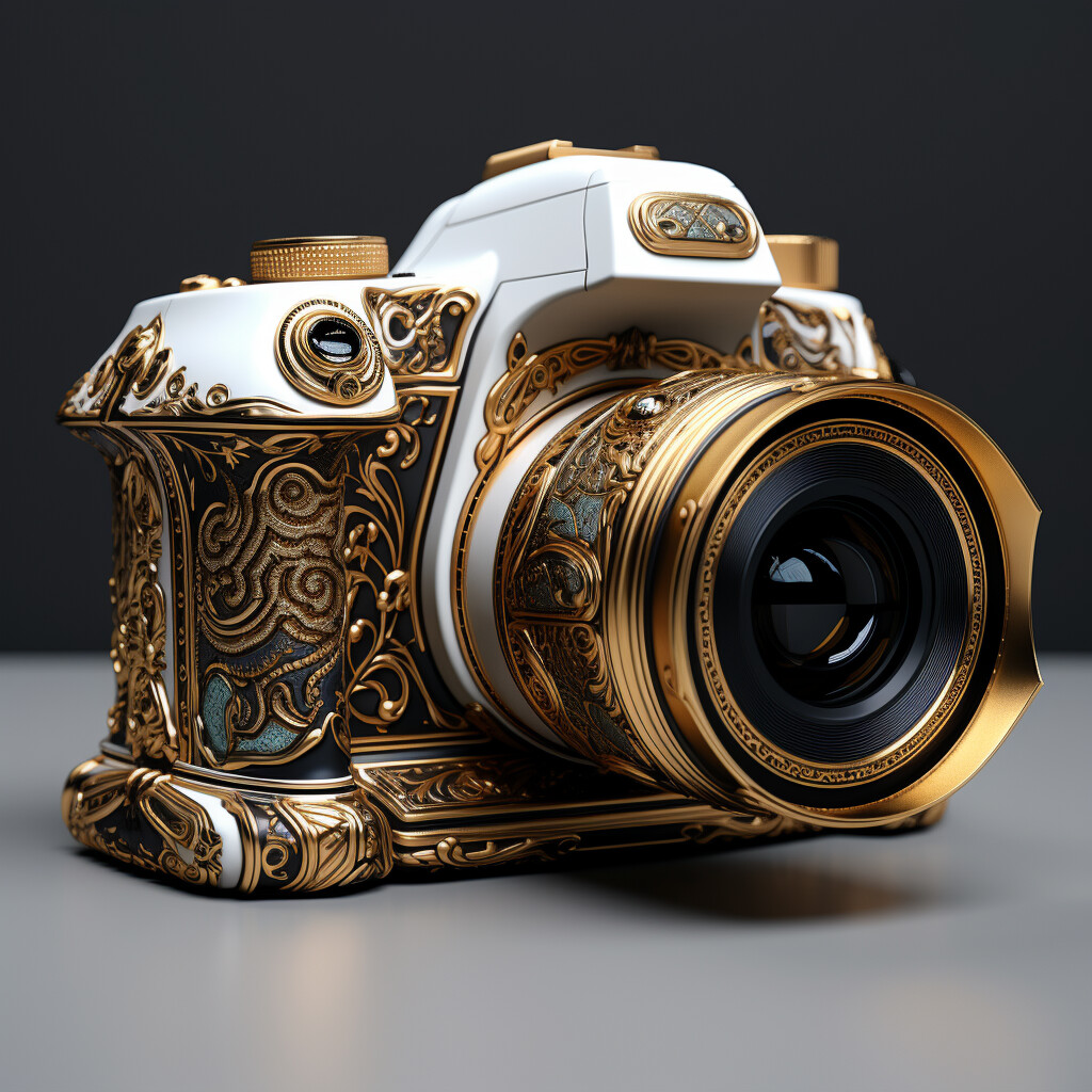 ArtStation - Retro Futurism: A Vintage Camera Reimagined