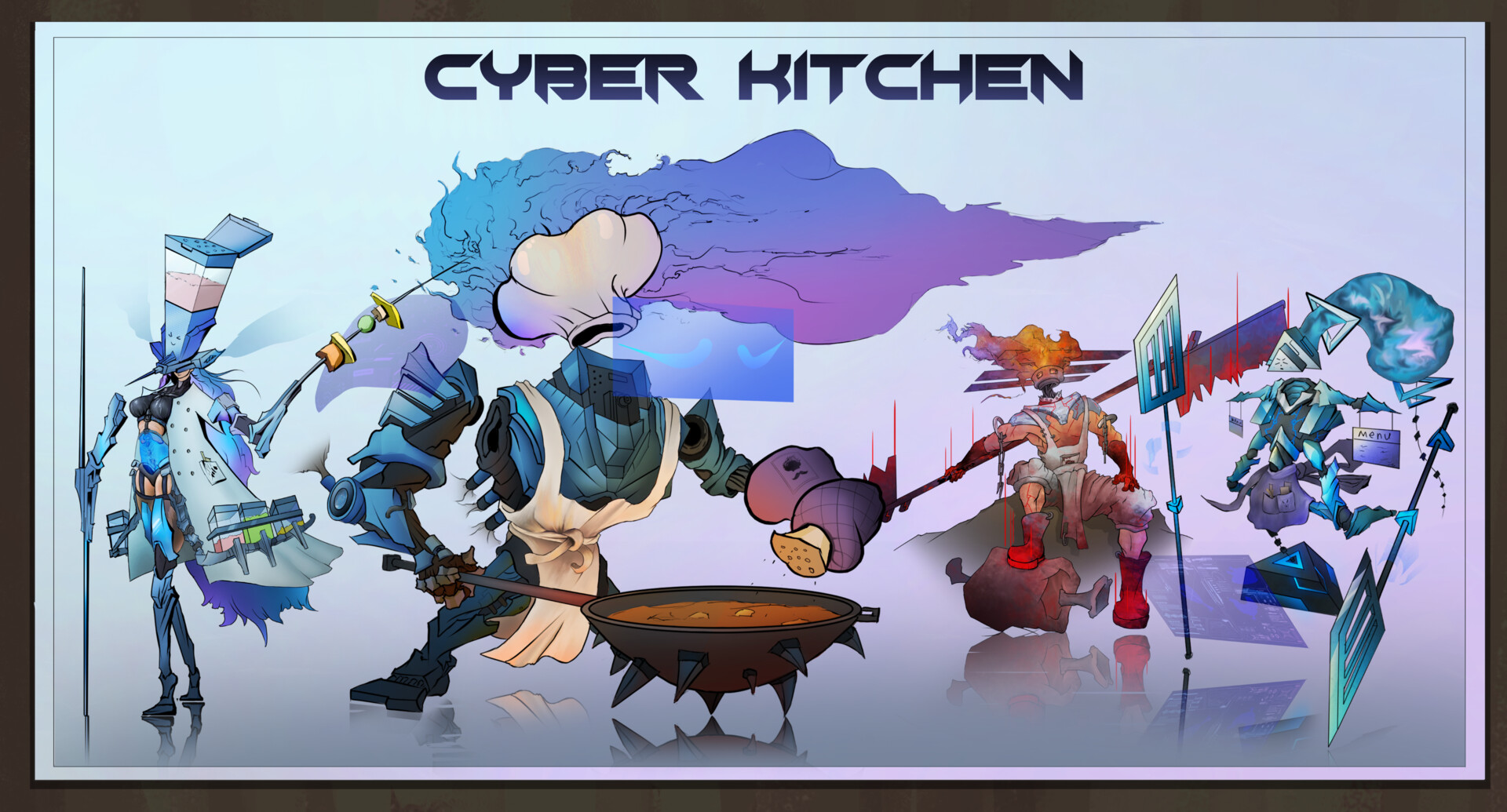 ArtStation - Cyber Kitchen