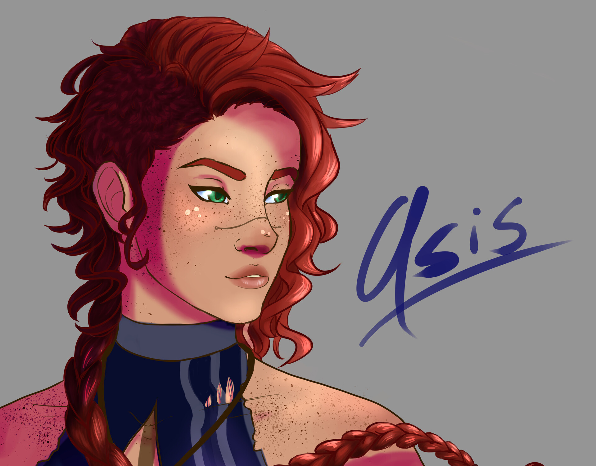 ArtStation - Character Concept - Asis