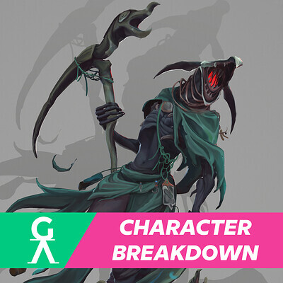 ArtStation - Ghost Crow Devil - Character Breakdown