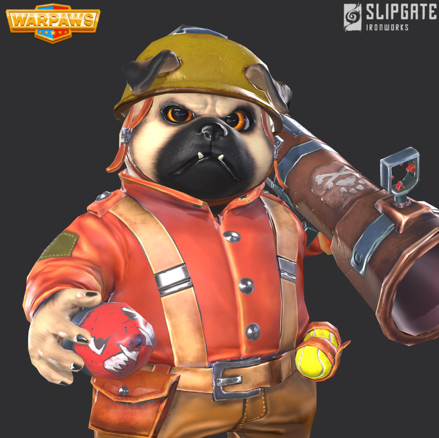 ArtStation - Dog Bazooka