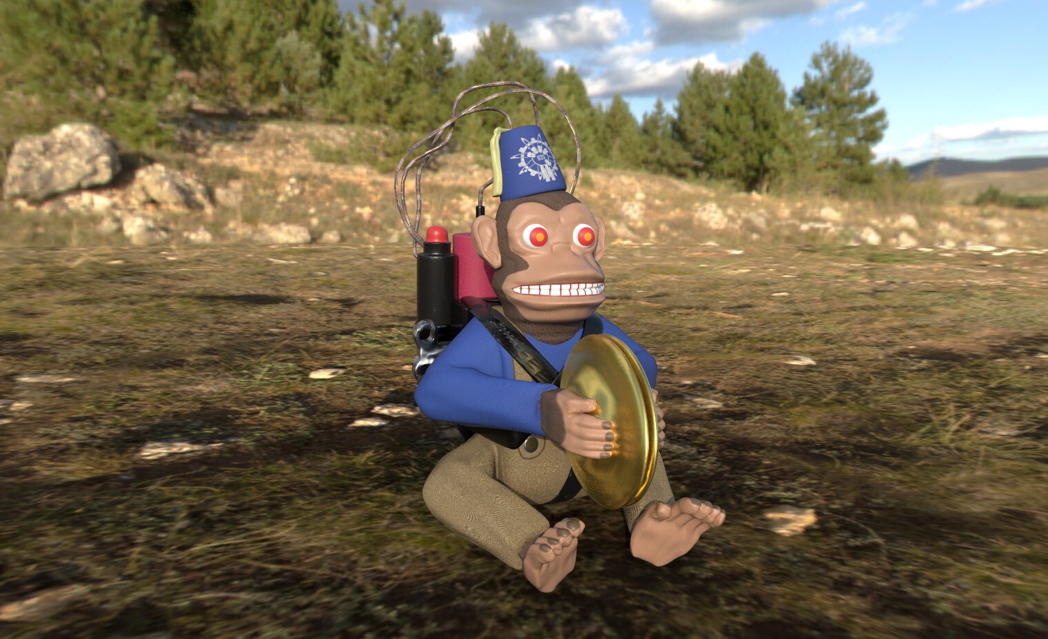 ArtStation - Call of Duty: Zombies - Monkey Bomb