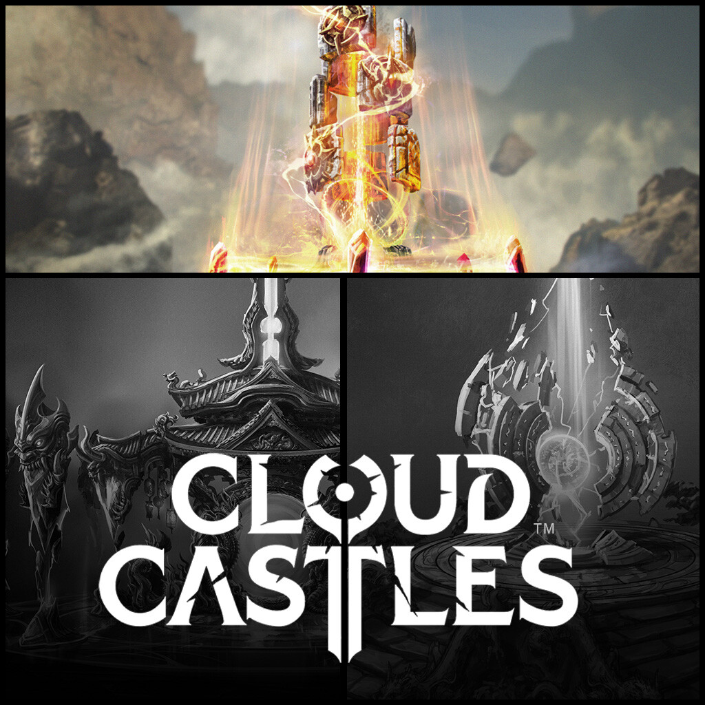 ArtStation - Cloud Castles Tower Concepts