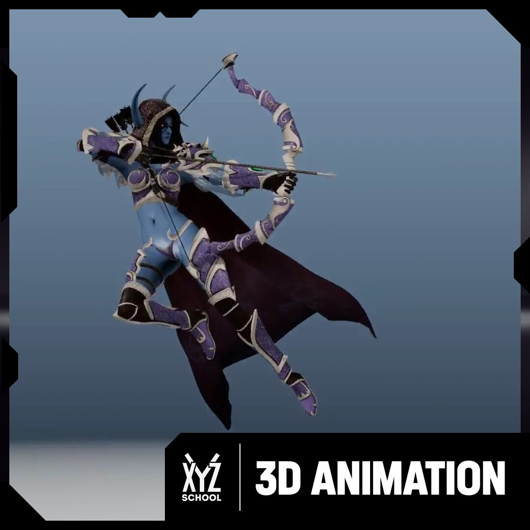 ArtStation - Character 3D Animation / Reshat Korytko / XYZ School