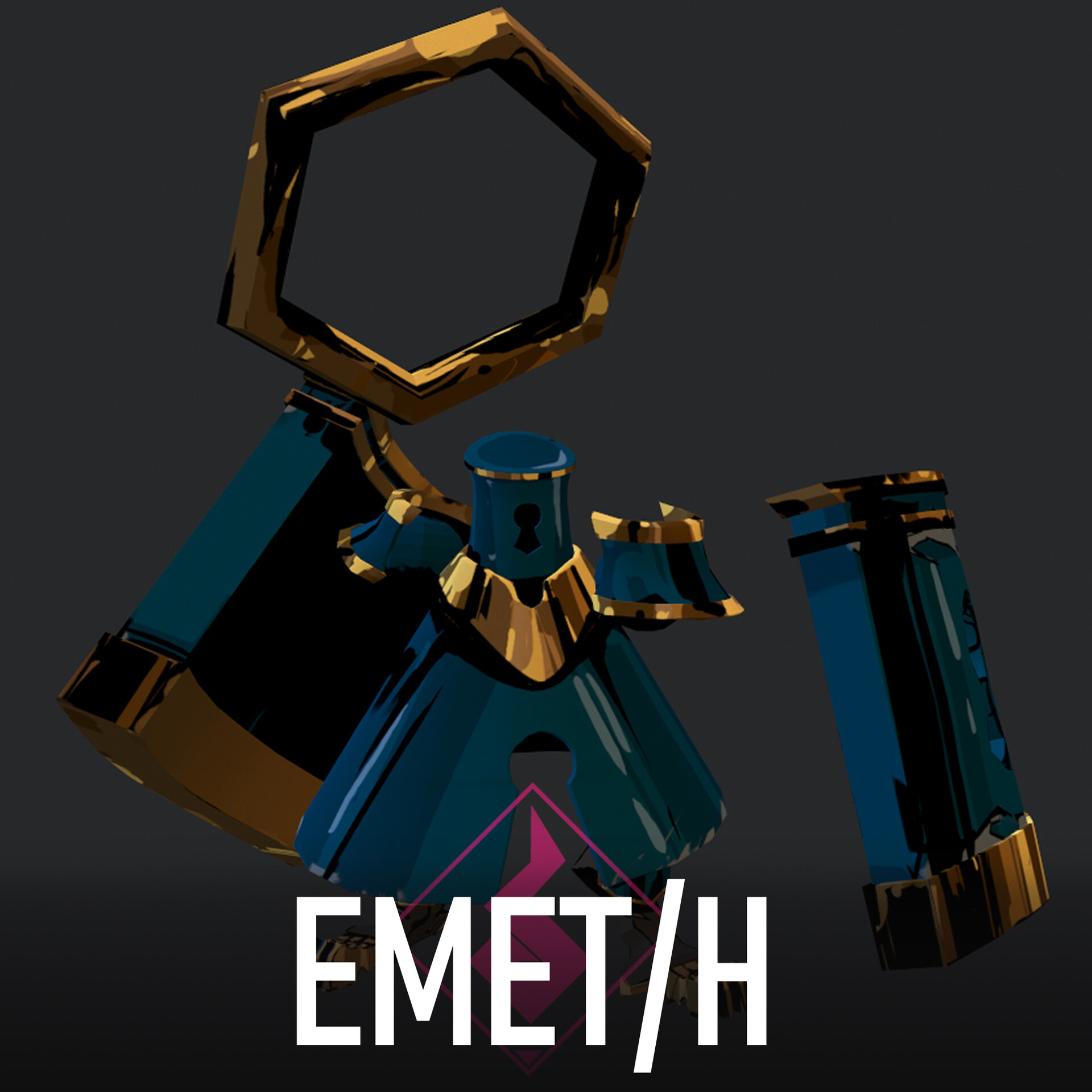 ArtStation - Emet/h Enemy Modeling & Animation
