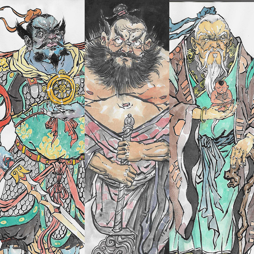 ArtStation - 23上半年的手绘