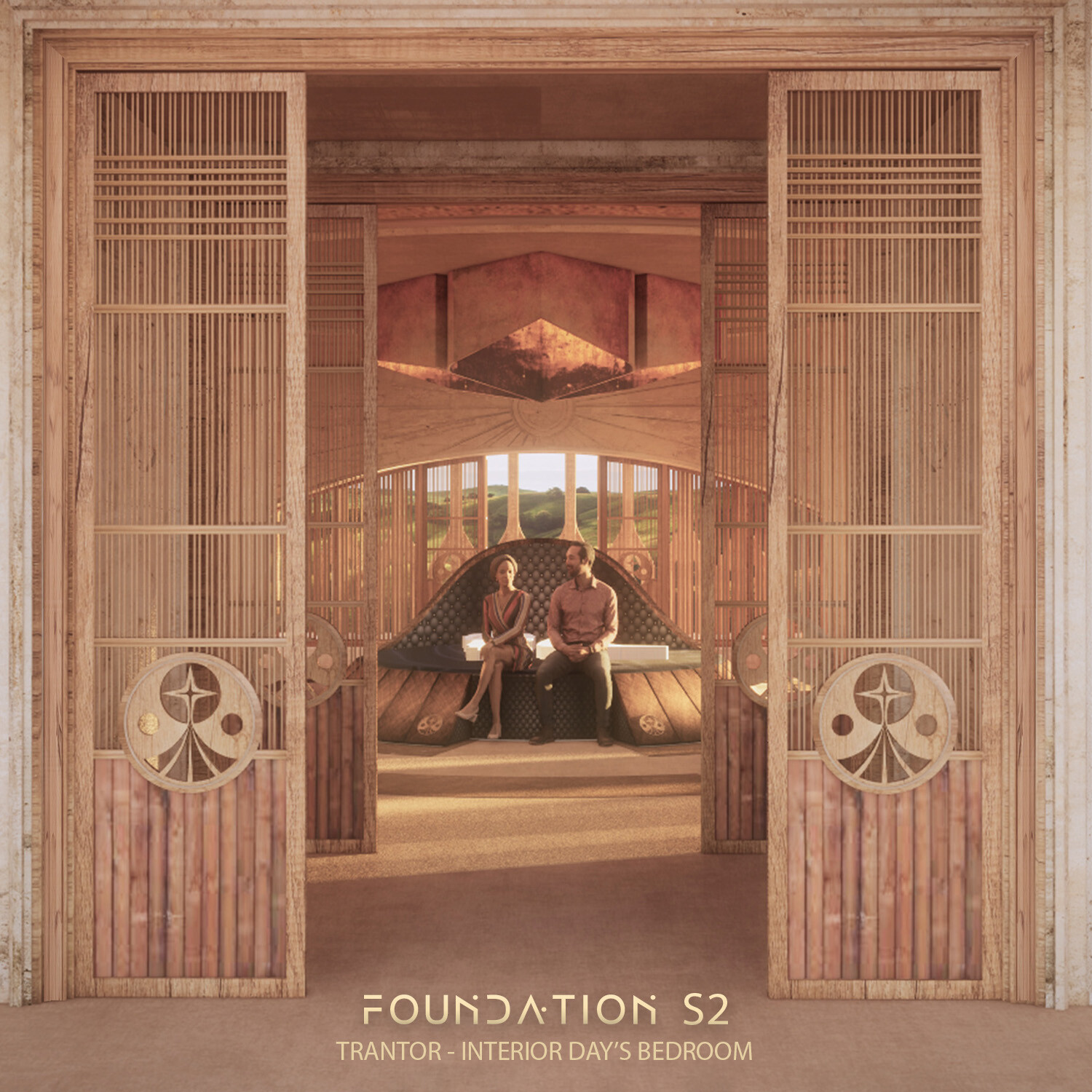 ArtStation - Foundation Season 2 - Day's Bedroom - Trantor