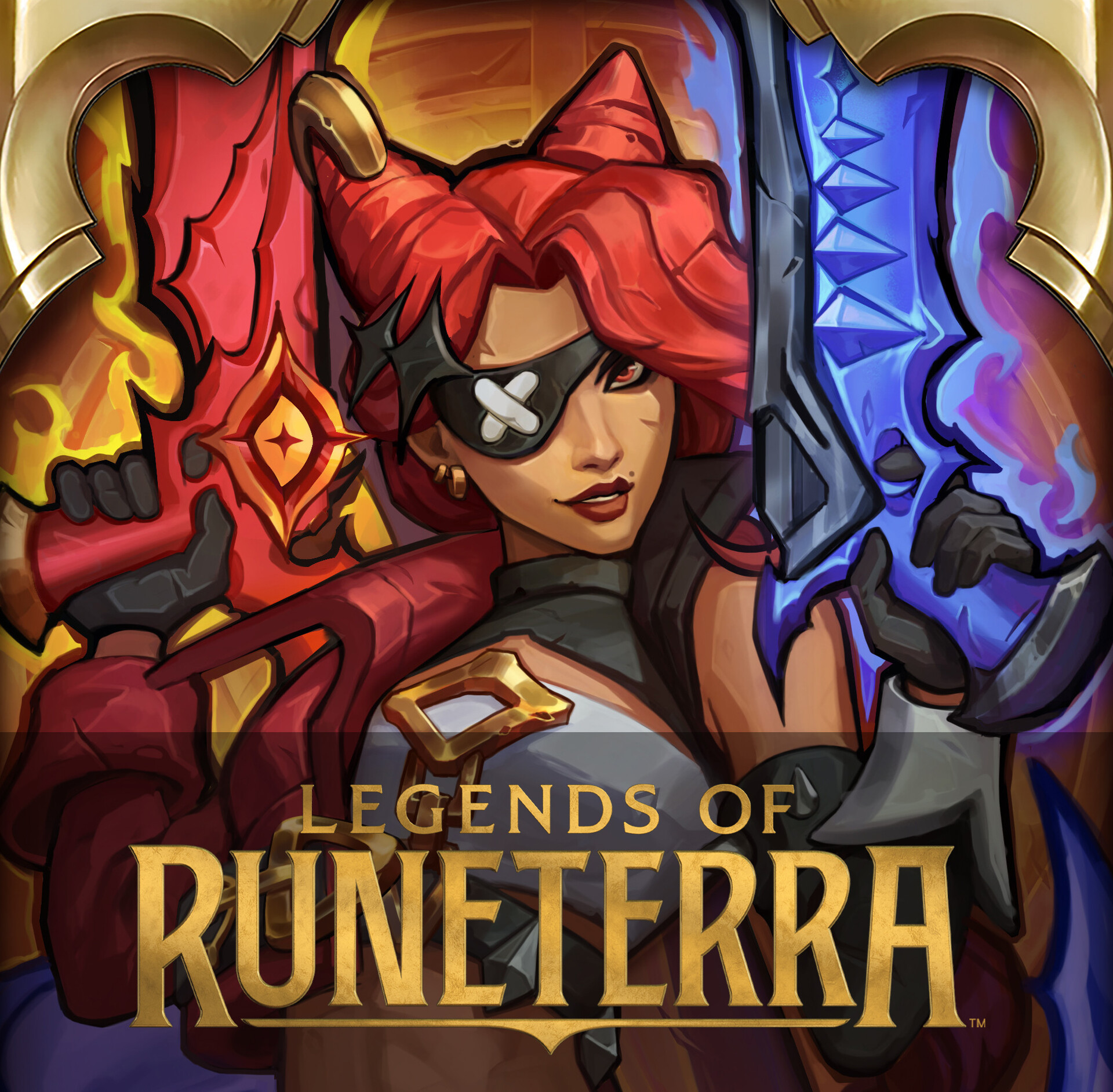 Bianca Toyofuku - Legends of Runeterra - Samira Soul Fighter Card Back