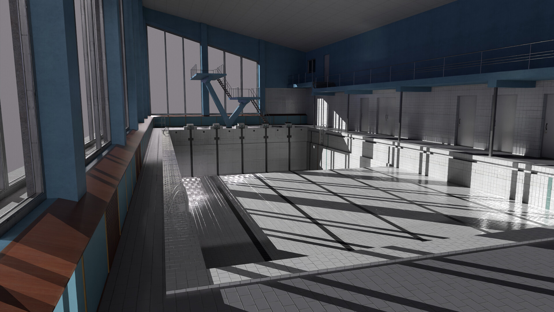 ArtStation - Azure Swimming Pool