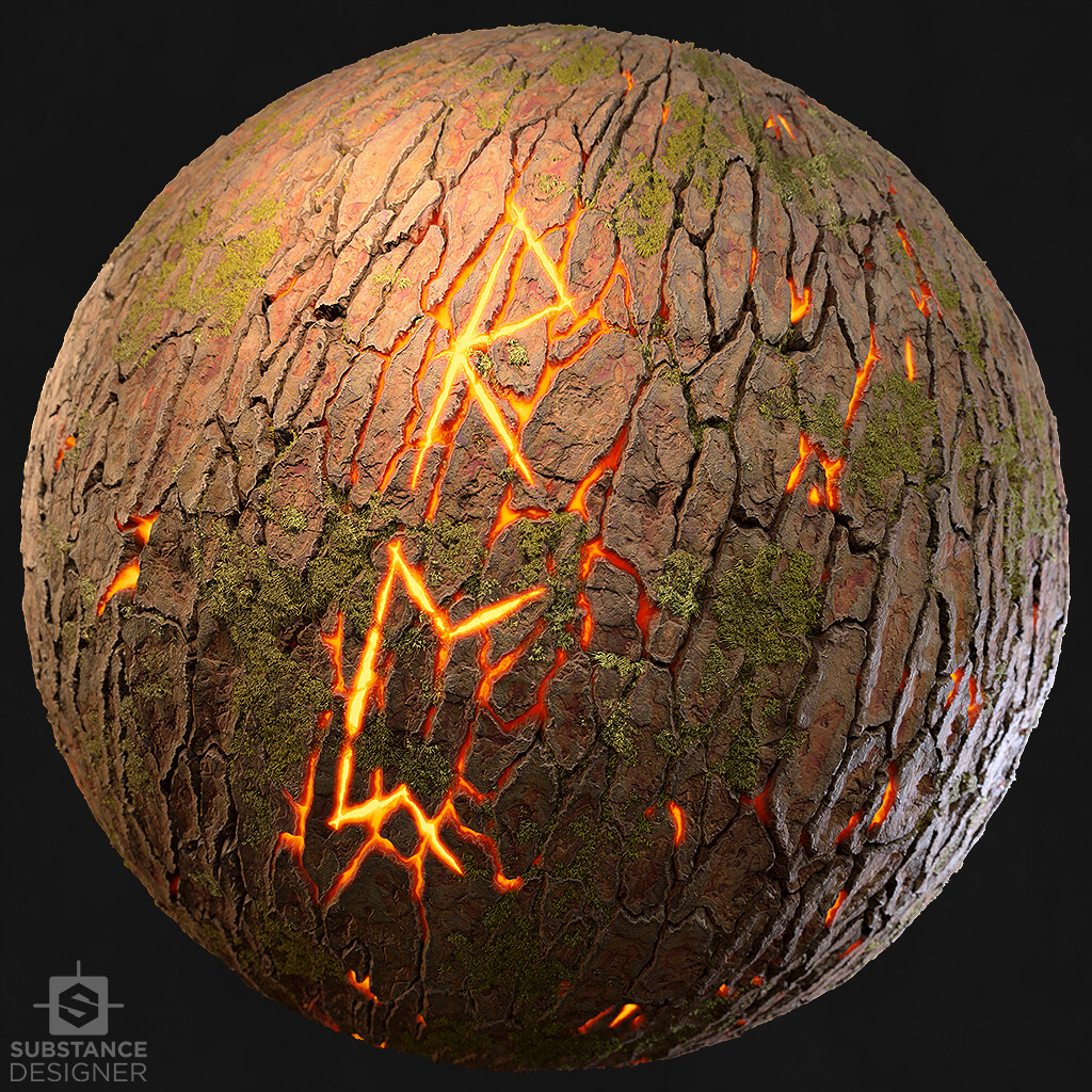 ArtStation - Pine Bark Runes | A Hidden World Challenge (Winner)