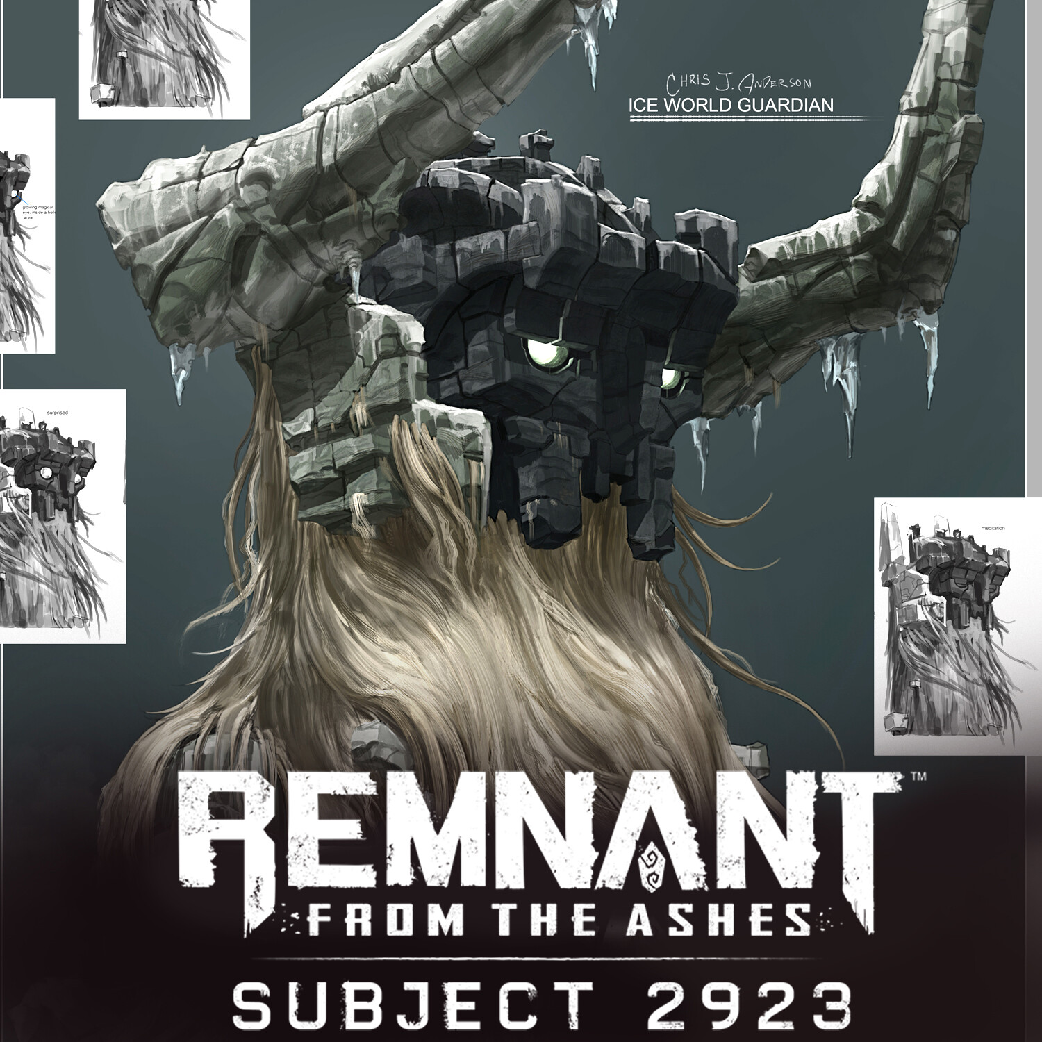 ArtStation - REMNANT - ICE WORLD - GUARDIAN