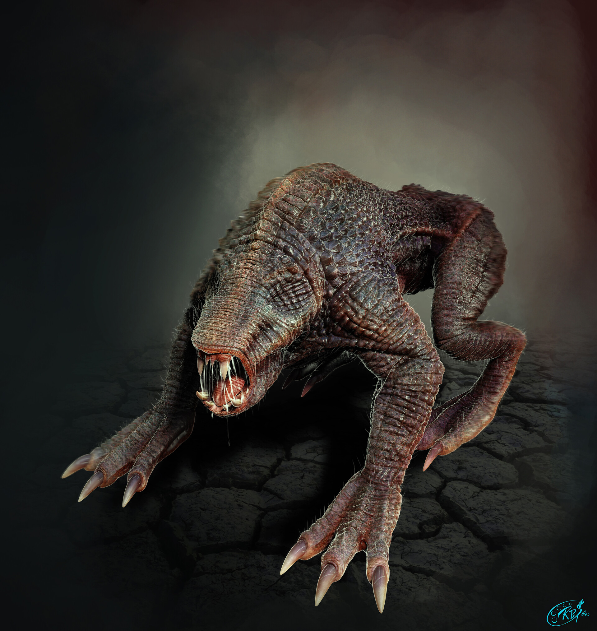 ArtStation - ZBRUSH TIMELAPSE _CREATURE