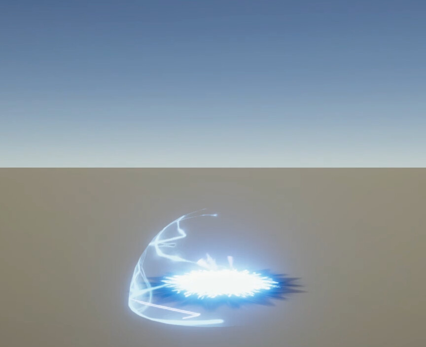 ArtStation - Thunder Impact VFX