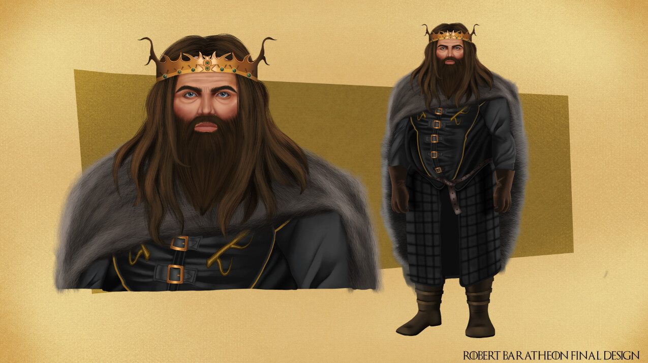 ArtStation - Robert Baratheon - Masters Final