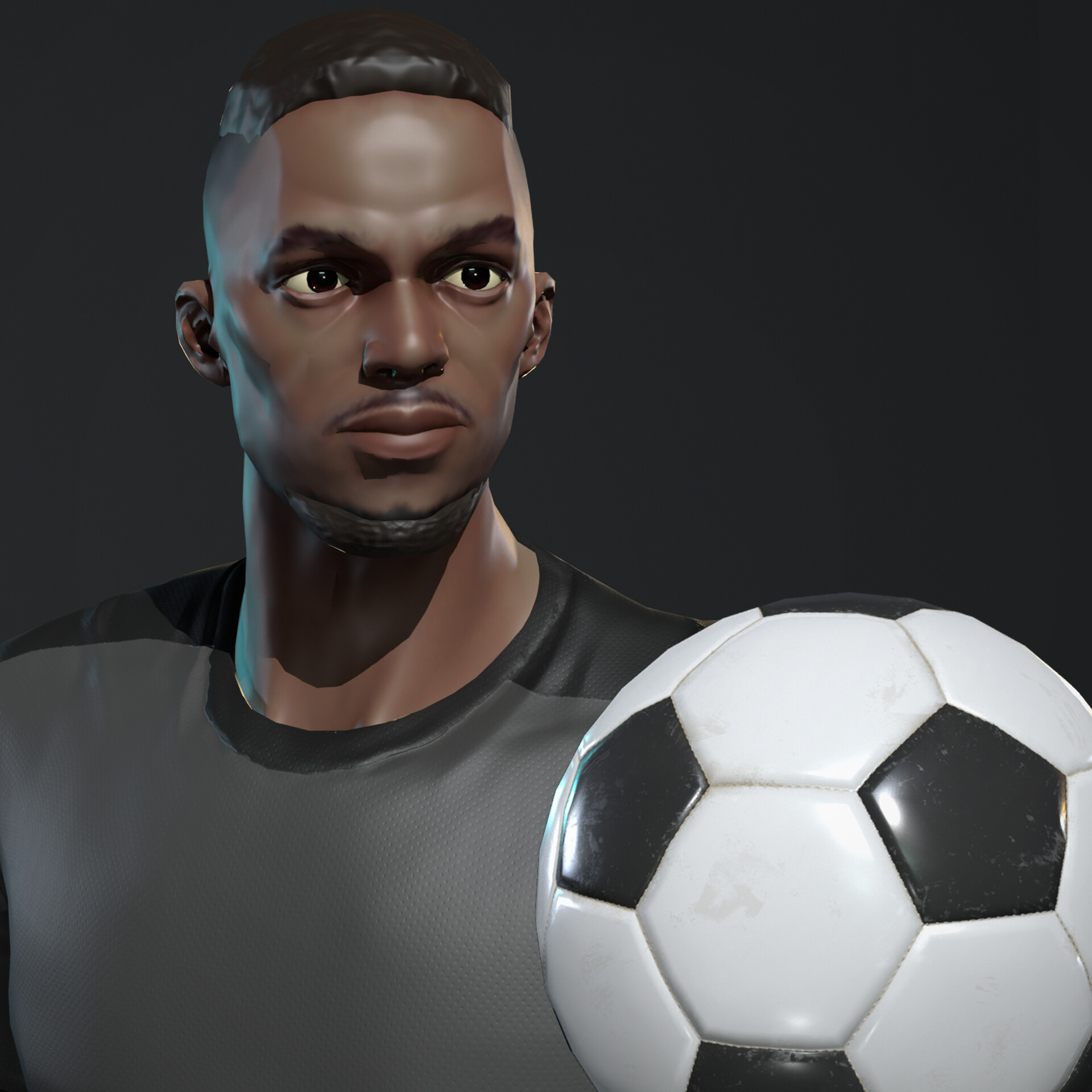 ArtStation - Stylized Goalkeeper and Football