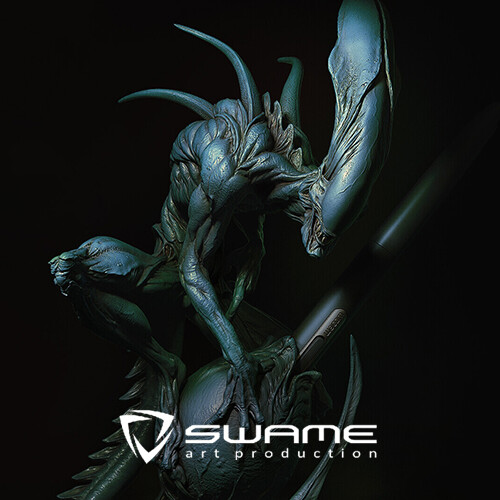 ArtStation - Alien Pen-Holder