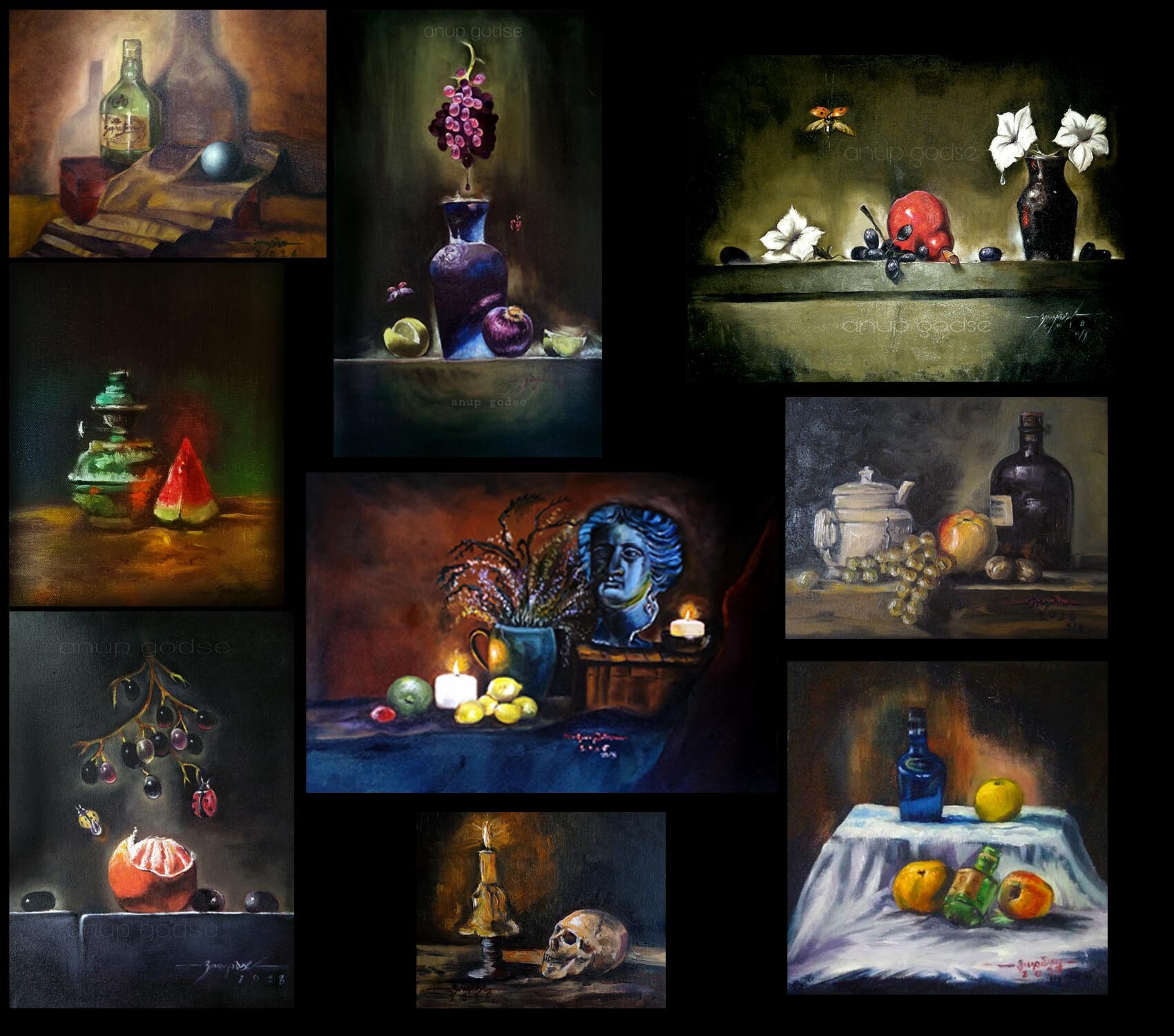 ArtStation - STILL_LIFE_OILCOLOR_FINEART