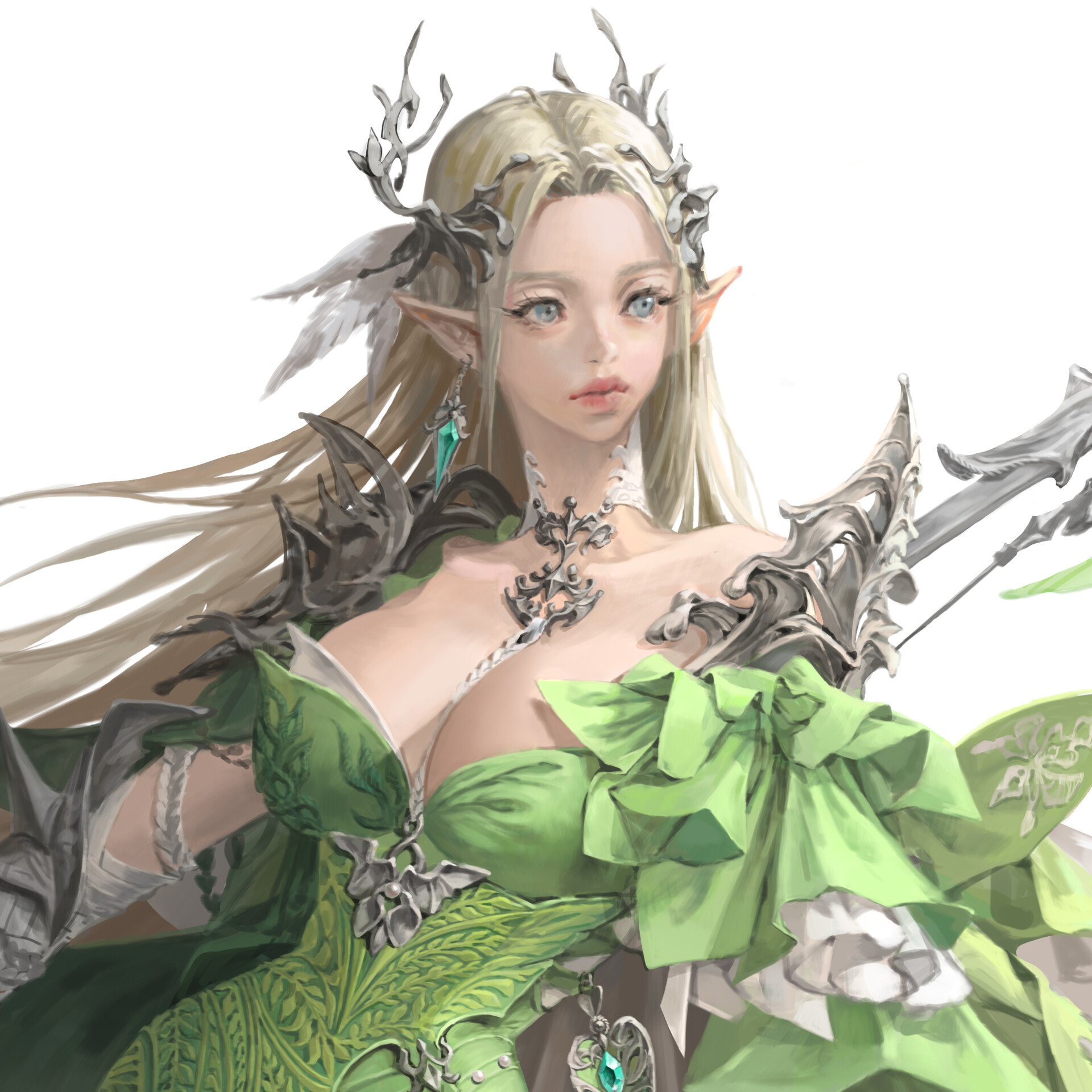 ArtStation - Elf Warrior