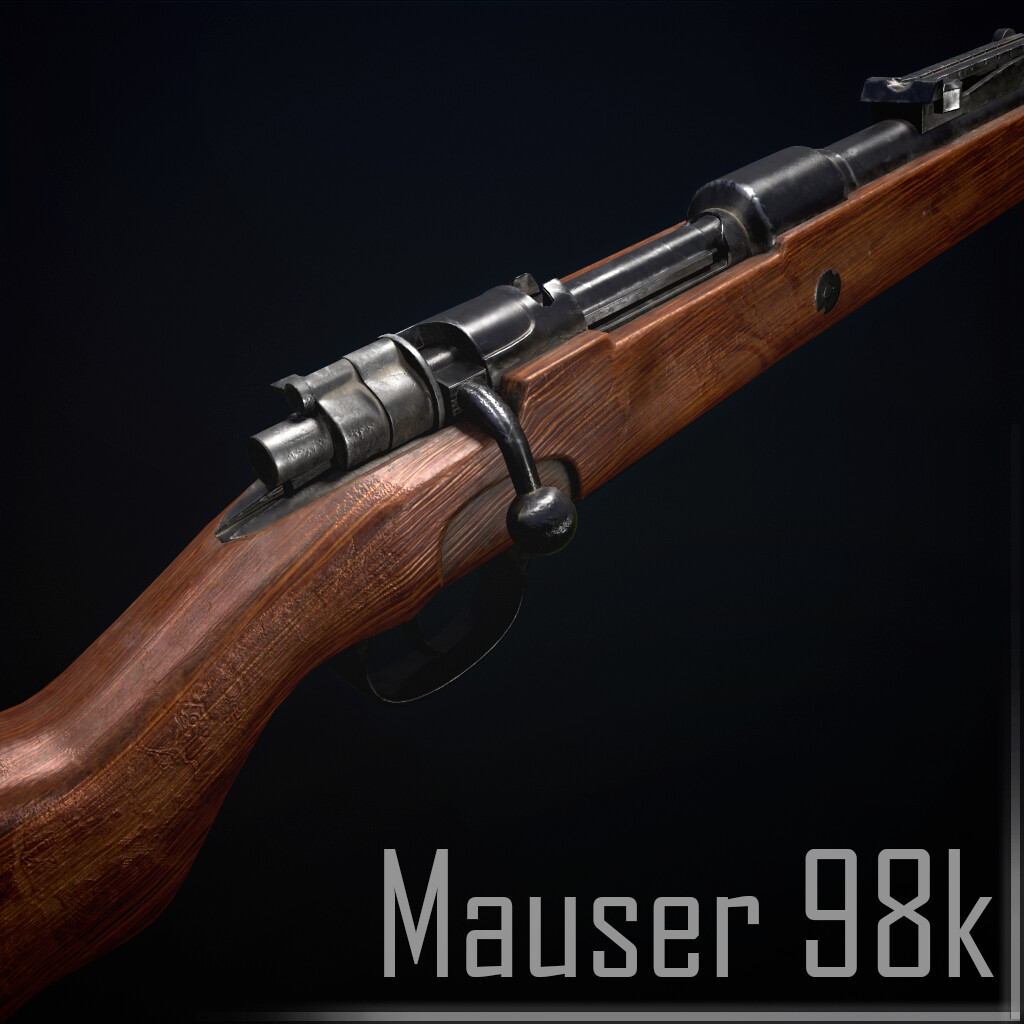 ArtStation - WWII Kar98k