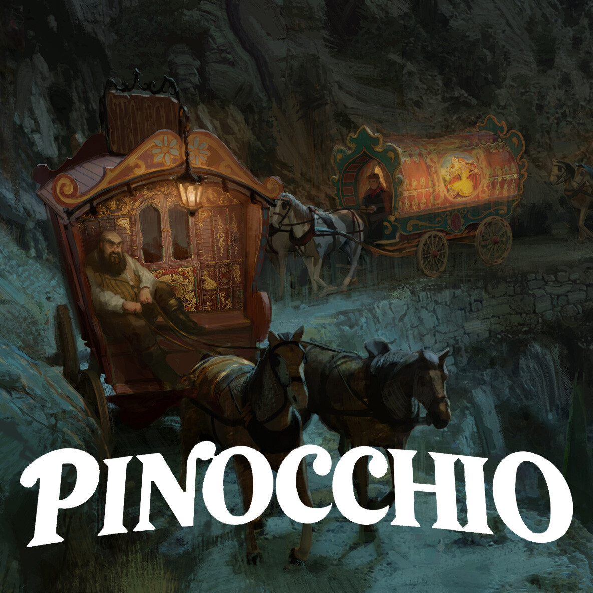 ArtStation - Pinocchio (2022) - Stromboli's Caravan