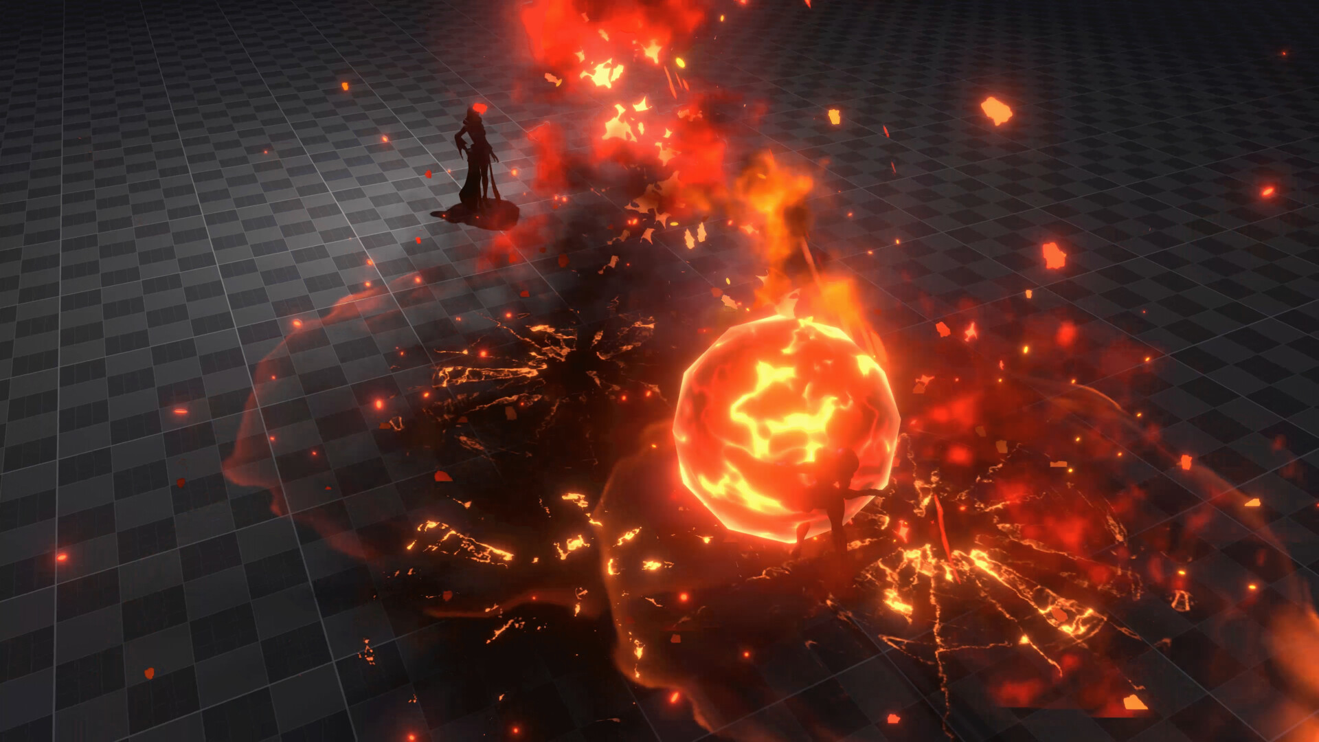 ArtStation - Game VFX: Meteor