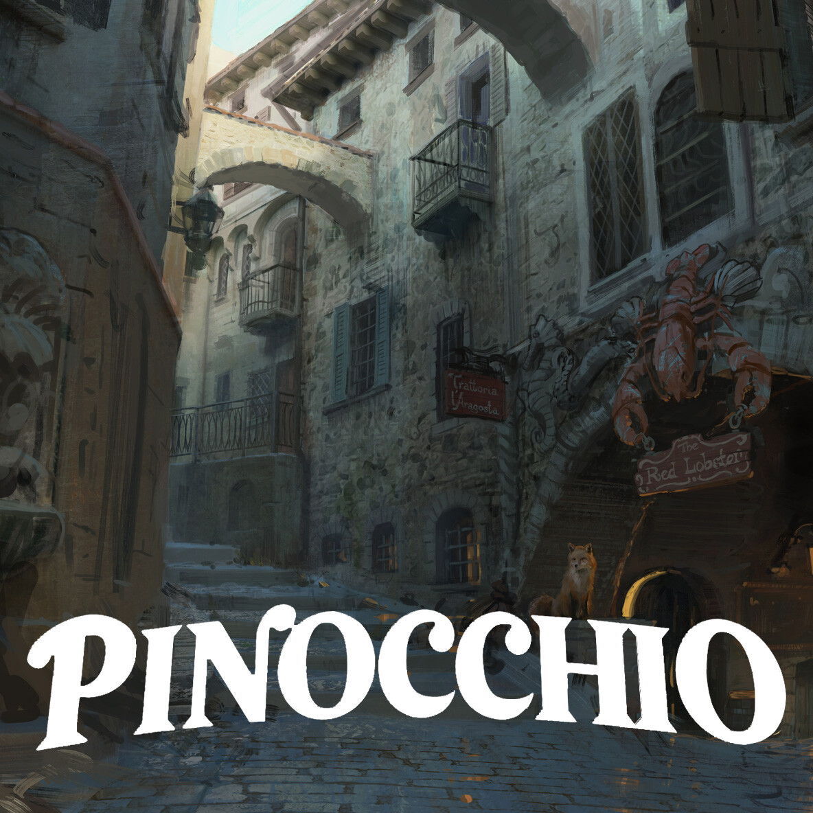 ArtStation - Pinocchio (2022) - Red Lobster exterior