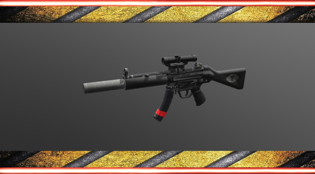 ArtStation - H&K mod. MP5-SD2, 9mm P.B. SMG w/ ZF-24 Helsoldt Fero