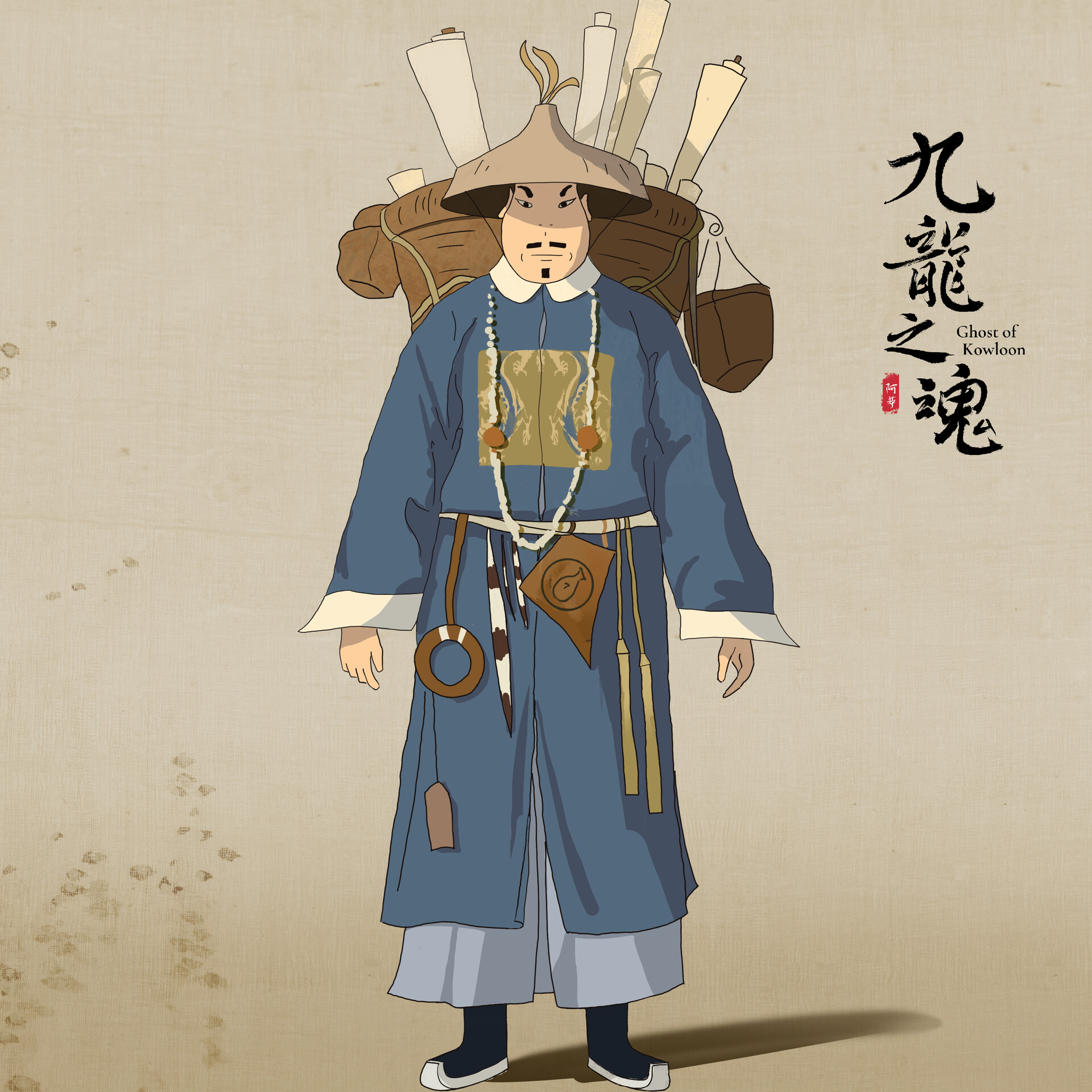 ArtStation - Ghost of Kowloon (九龍之魂) - Fine Art Salesman