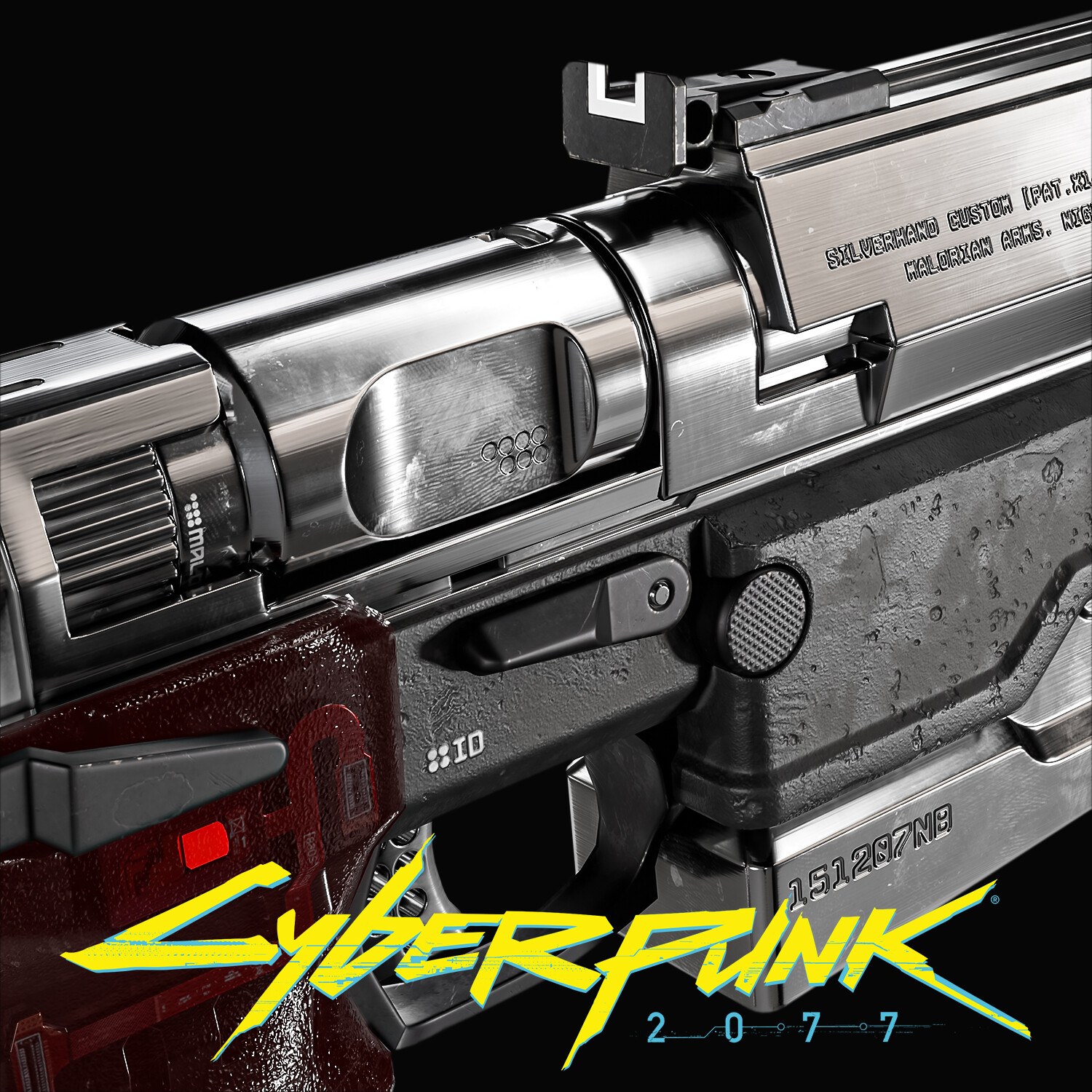 ArtStation - Cyberpunk 2077 - Malorian Arms 3516 | Fan-Art