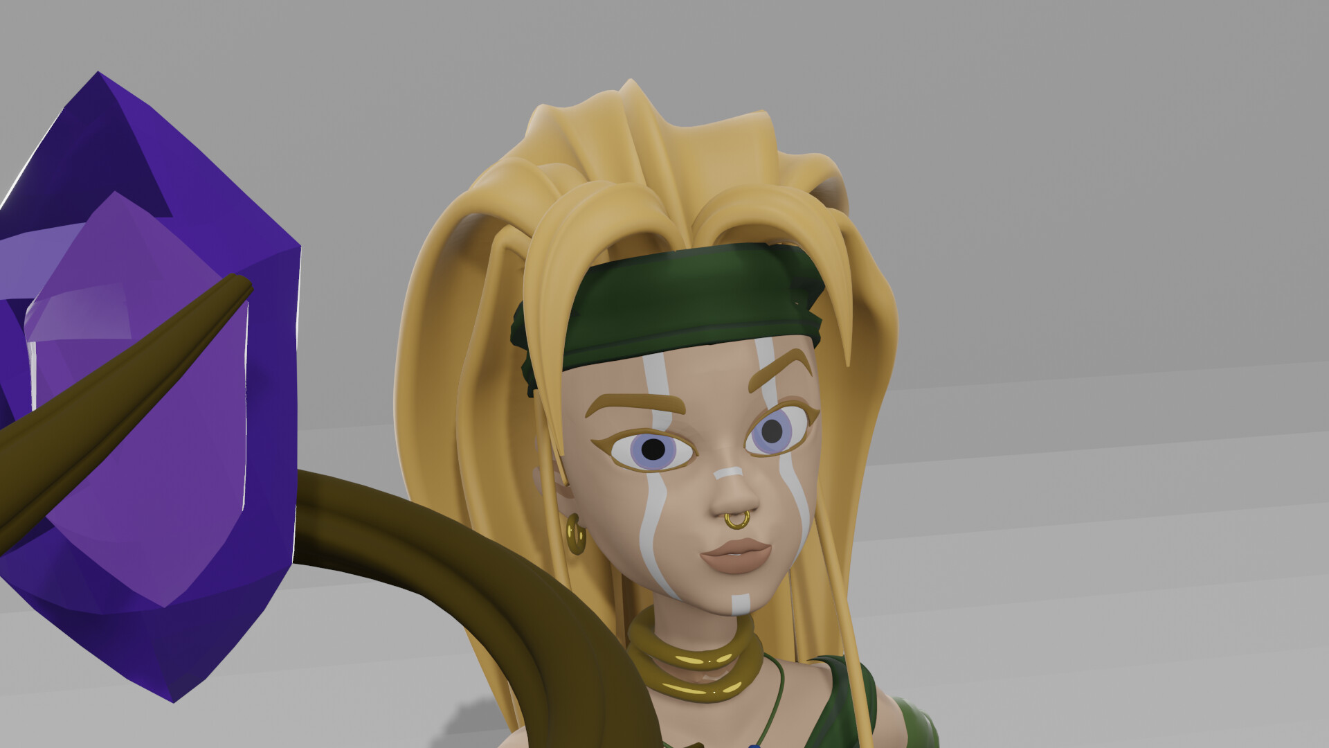 ArtStation - Magic warrior