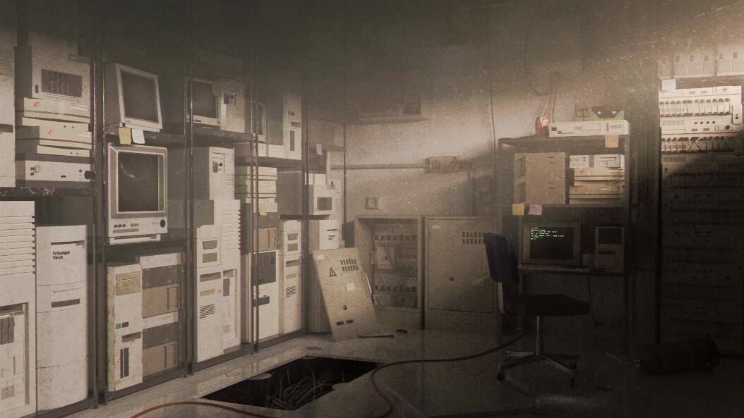ArtStation - Server room