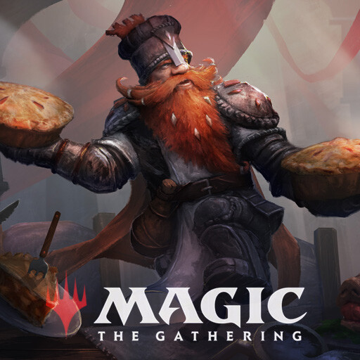 ArtStation - MTG card, Wilds of Eldraine - Gallant Pie Knight