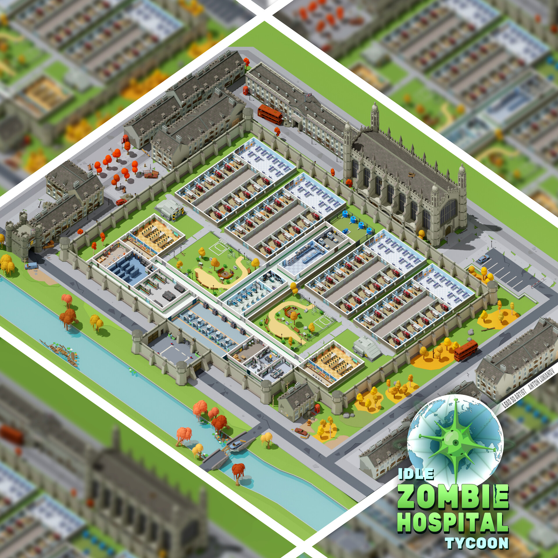 ArtStation - Idle Zombie Hospital Tycoon - Center 02