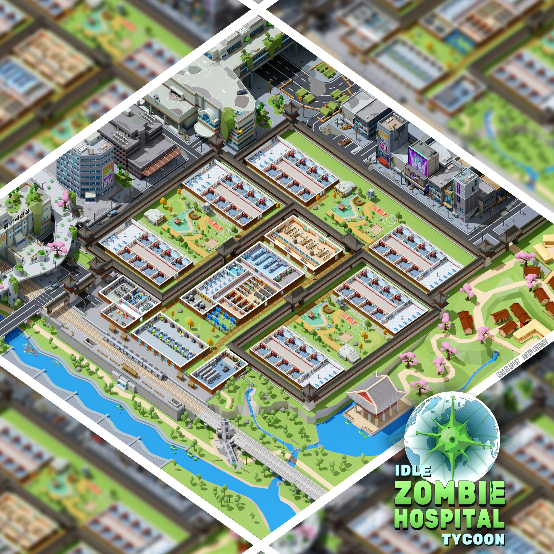 ArtStation - Idle Zombie Hospital Tycoon - Center 03