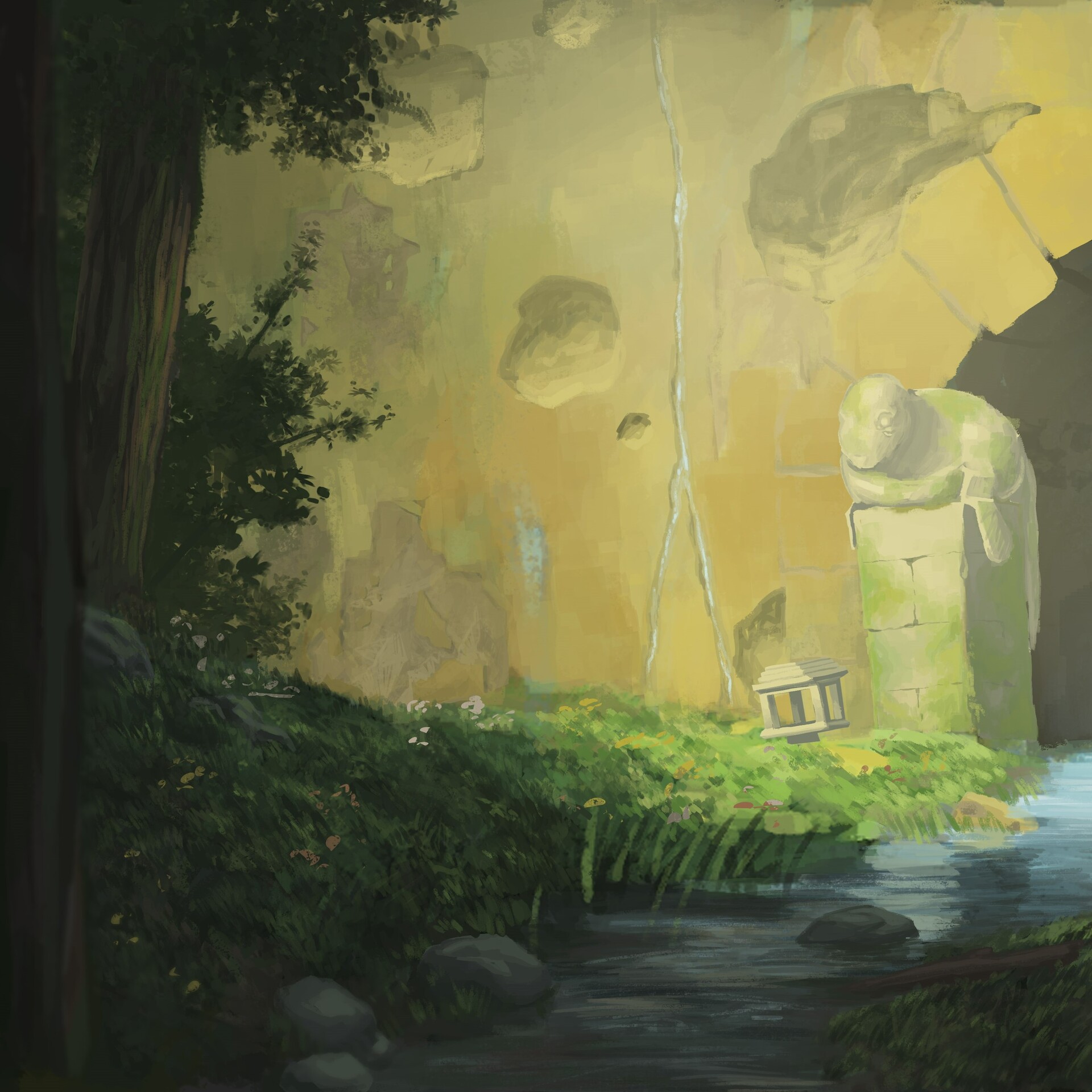 ArtStation - Quiet entryway