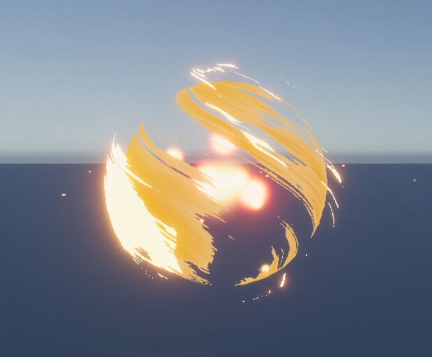 ArtStation - Explosion Ball VFX