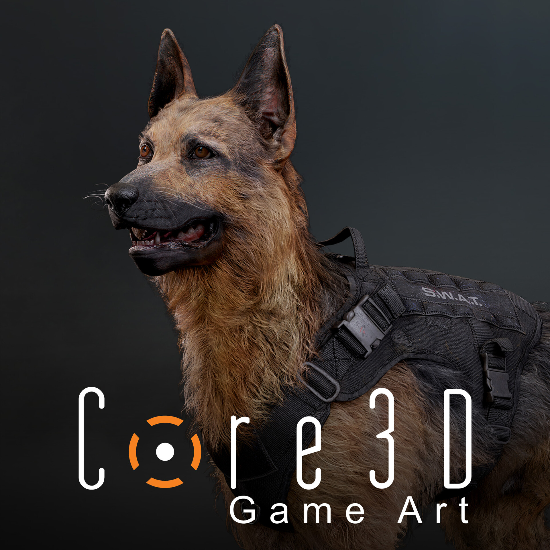 ArtStation - German Shepherd