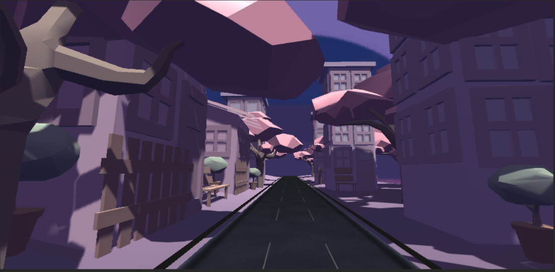 ArtStation - Internship project Low-poly game.