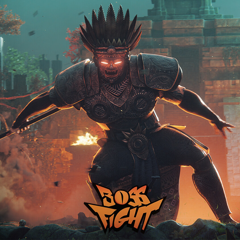 ArtStation - 5. Place in the Boss Fight Challenge: Tomb Raider - Temple ...