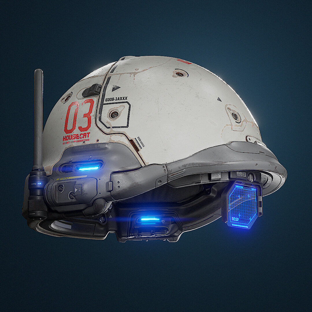 ArtStation - Combat Helmet