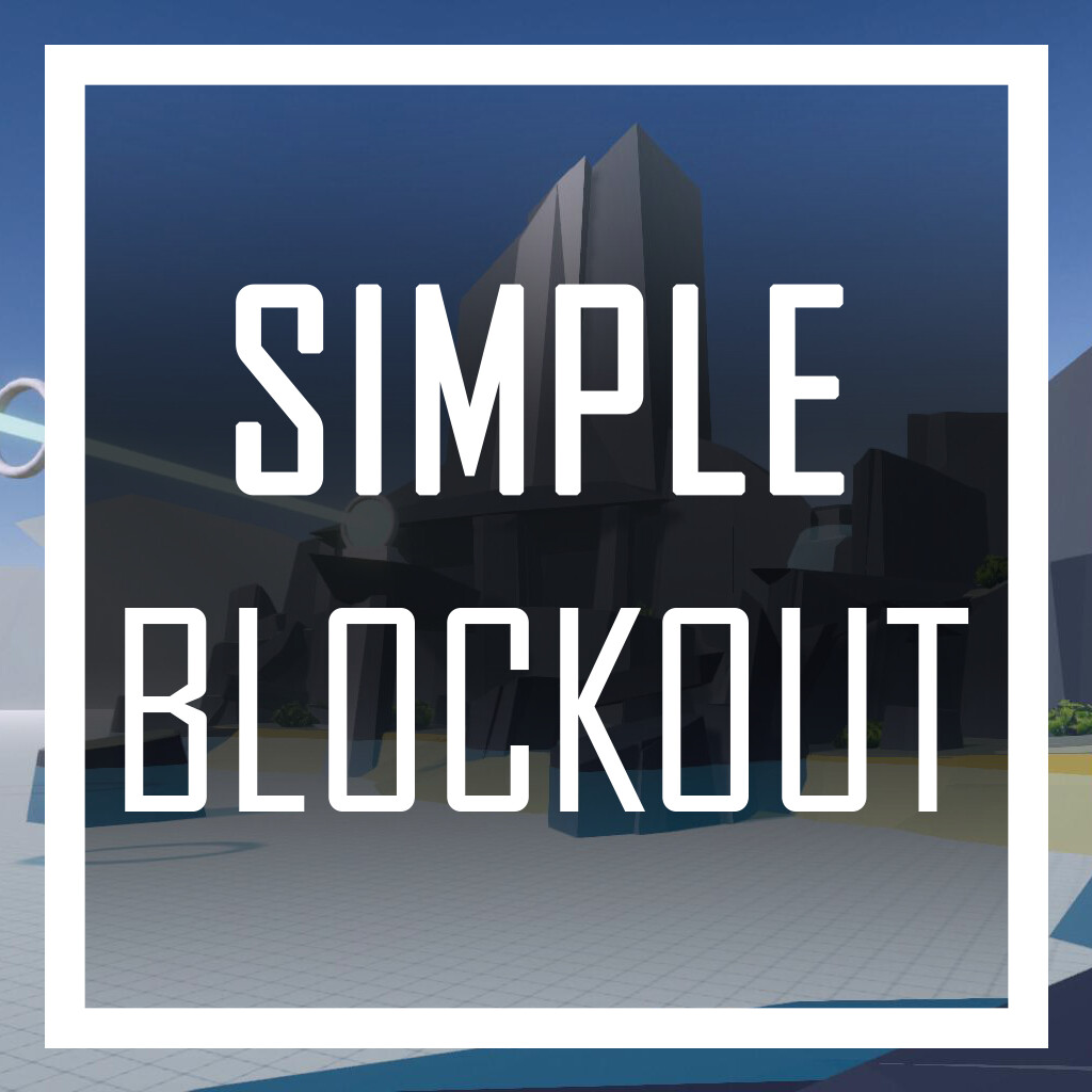 ArtStation - Simple Blockout