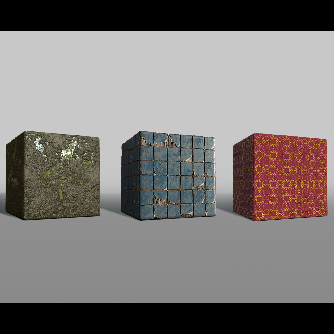 ArtStation - Substance Designer materials