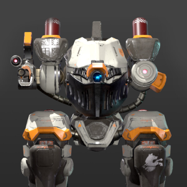 ArtStation - Knight Mech