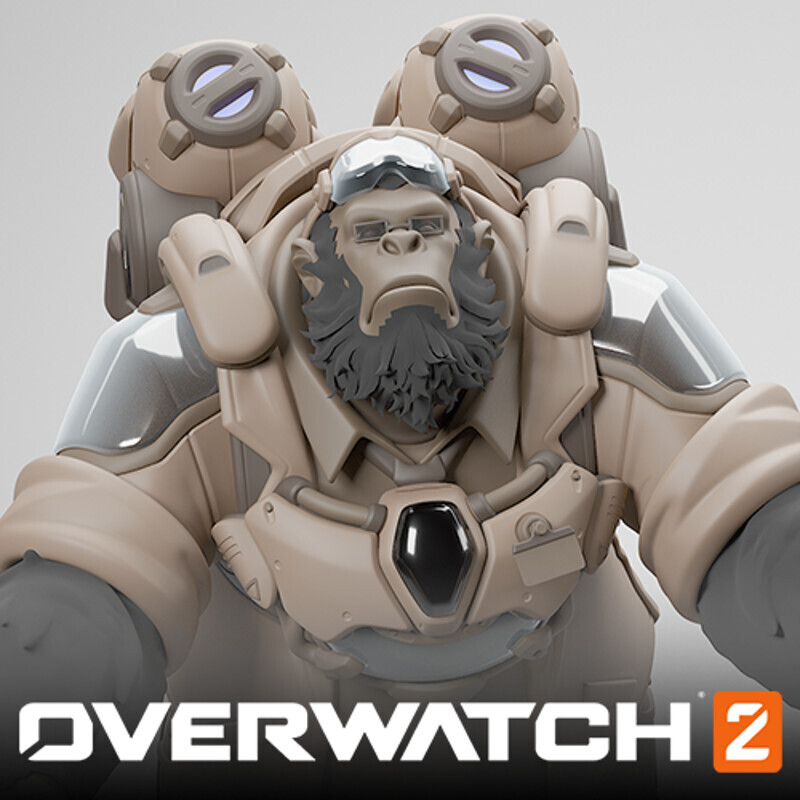 ArtStation - Winston "Lab Technician" - Highpoly