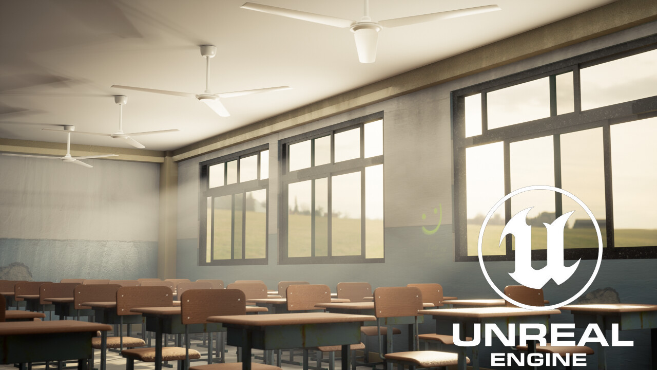 ArtStation - Unreal Classroom