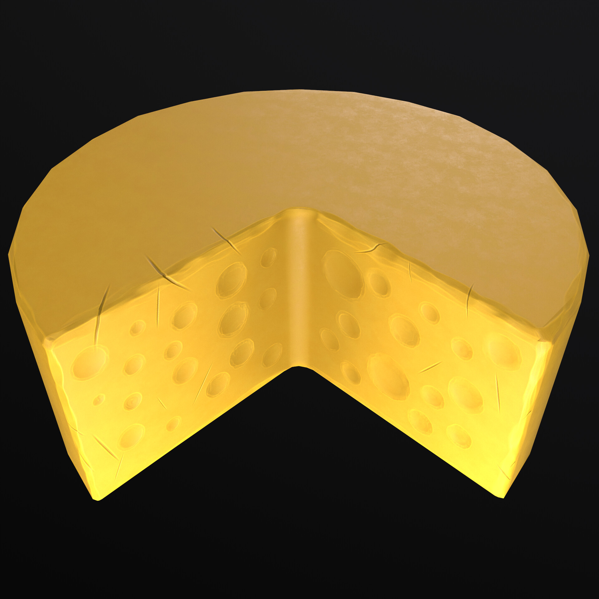 ArtStation - Stylized Cheese