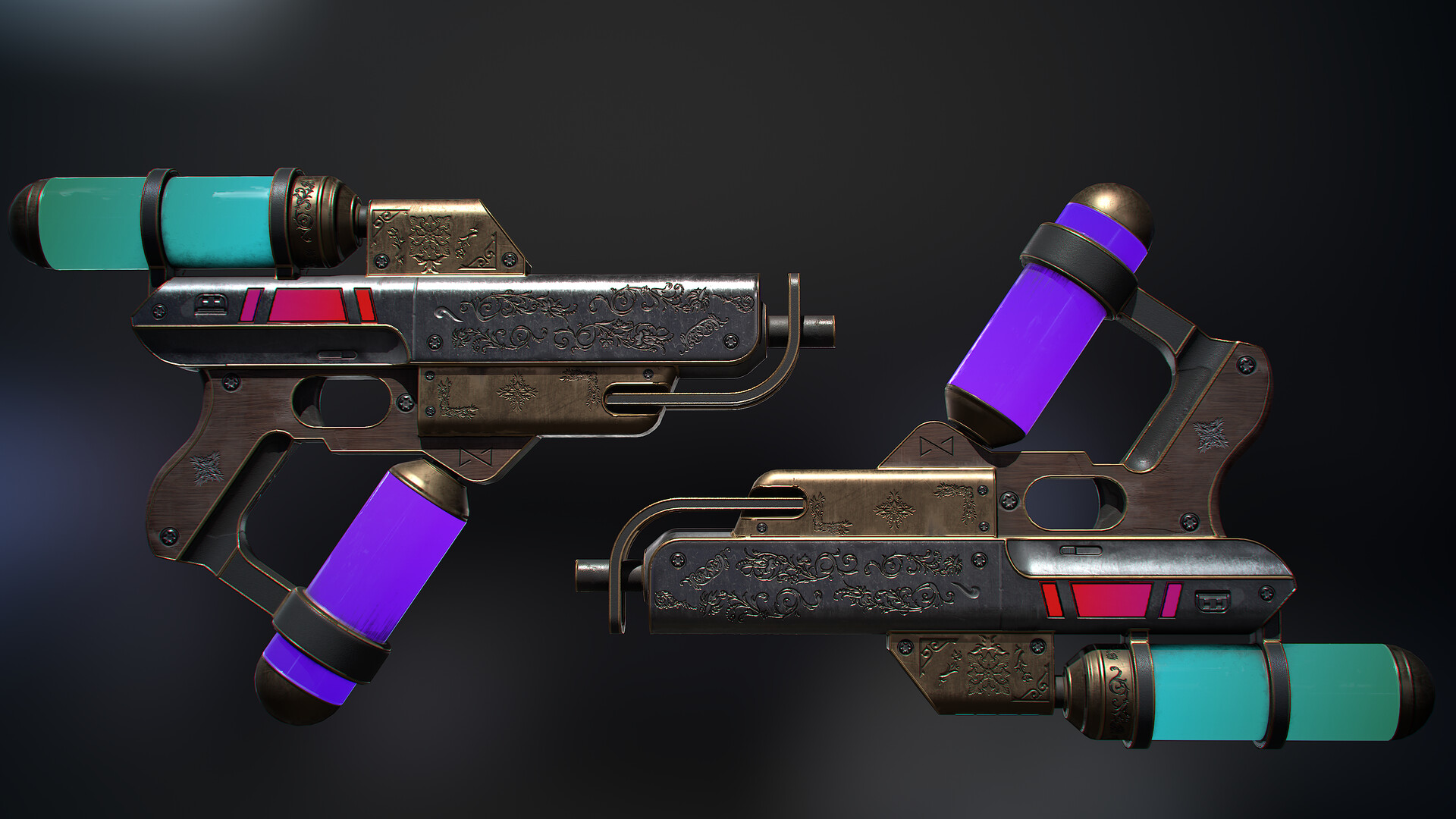 ArtStation - Arcane gun