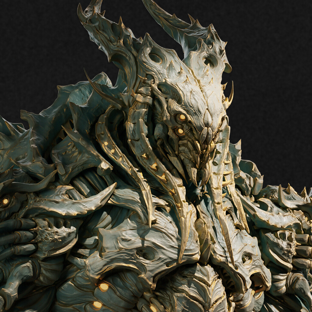 ArtStation - Demonic insectoid